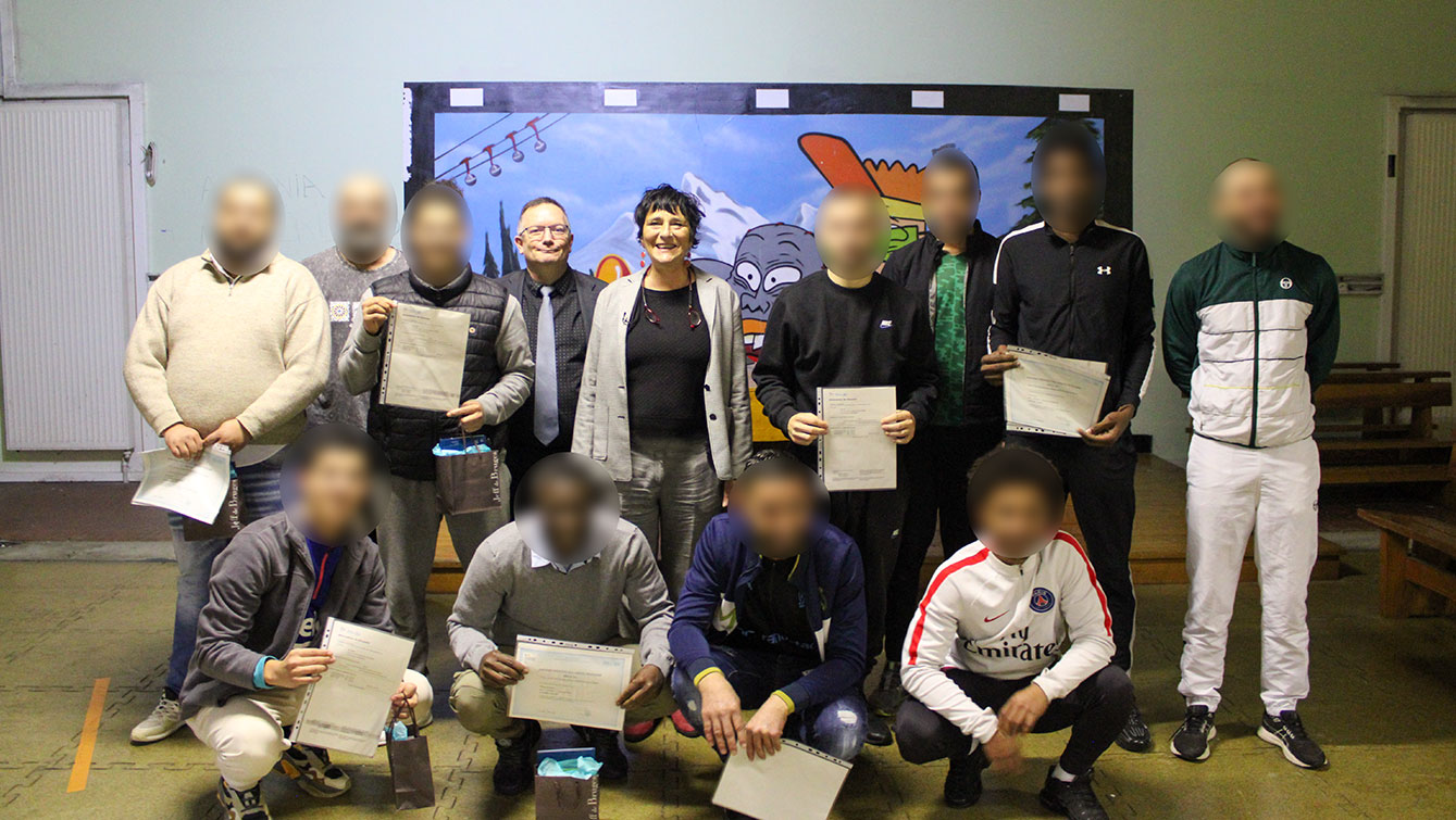 3ème cérémonie de remise de diplômes au centre pénitentiaire de ...