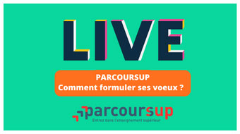 Live Comment formuler ses vœux sur Parcoursup ? | Site de l'académie de ...