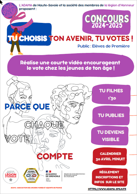 Concours "Tu choisis ton avenir, tu votes !" | Site de l'académie de ...