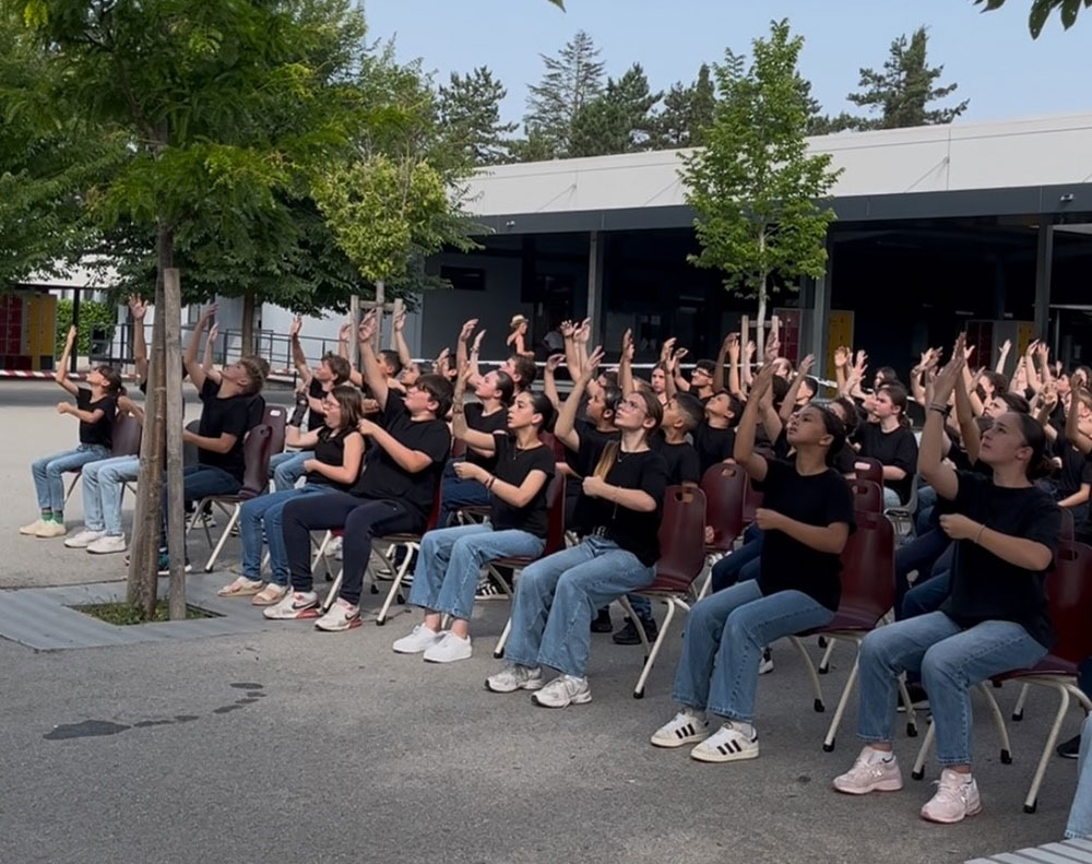 Connexi(on) : le (magnifique) projet artistique du collège Lapassat à ...